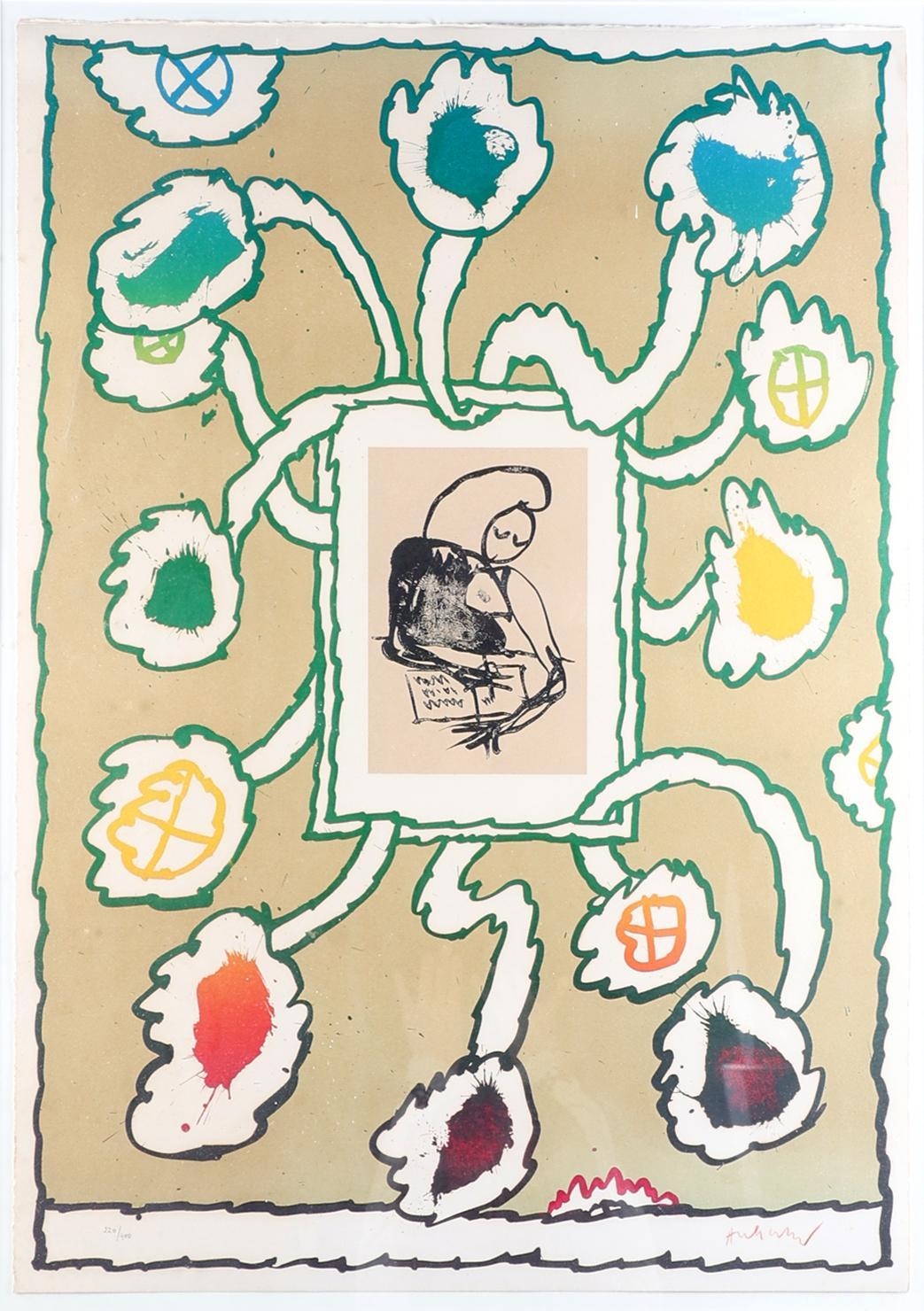 Pierre Alechinsky | Sac des lignes (2013) | MutualArt