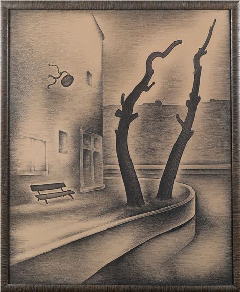Jacob Bendien | Hoek van een gracht | MutualArt