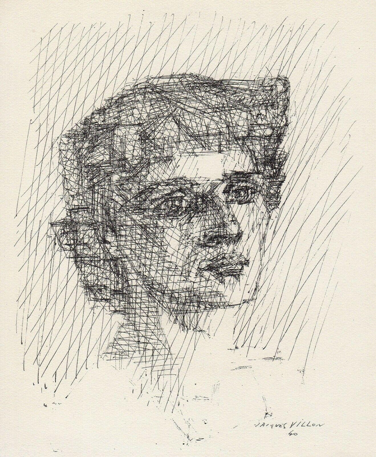 Jacques Villon | Portrait of a Boy (1948) | MutualArt