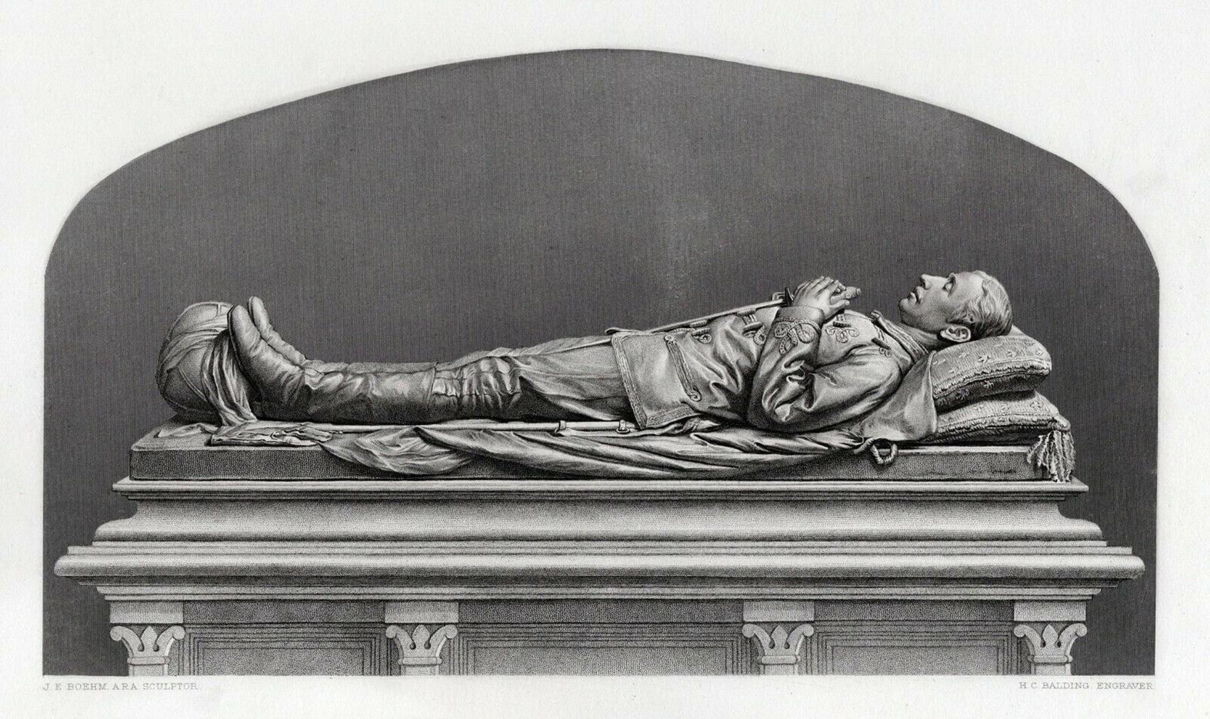 Sir Joseph Edgar Boehm | The Monument To The Prince Imperial (1881 ...
