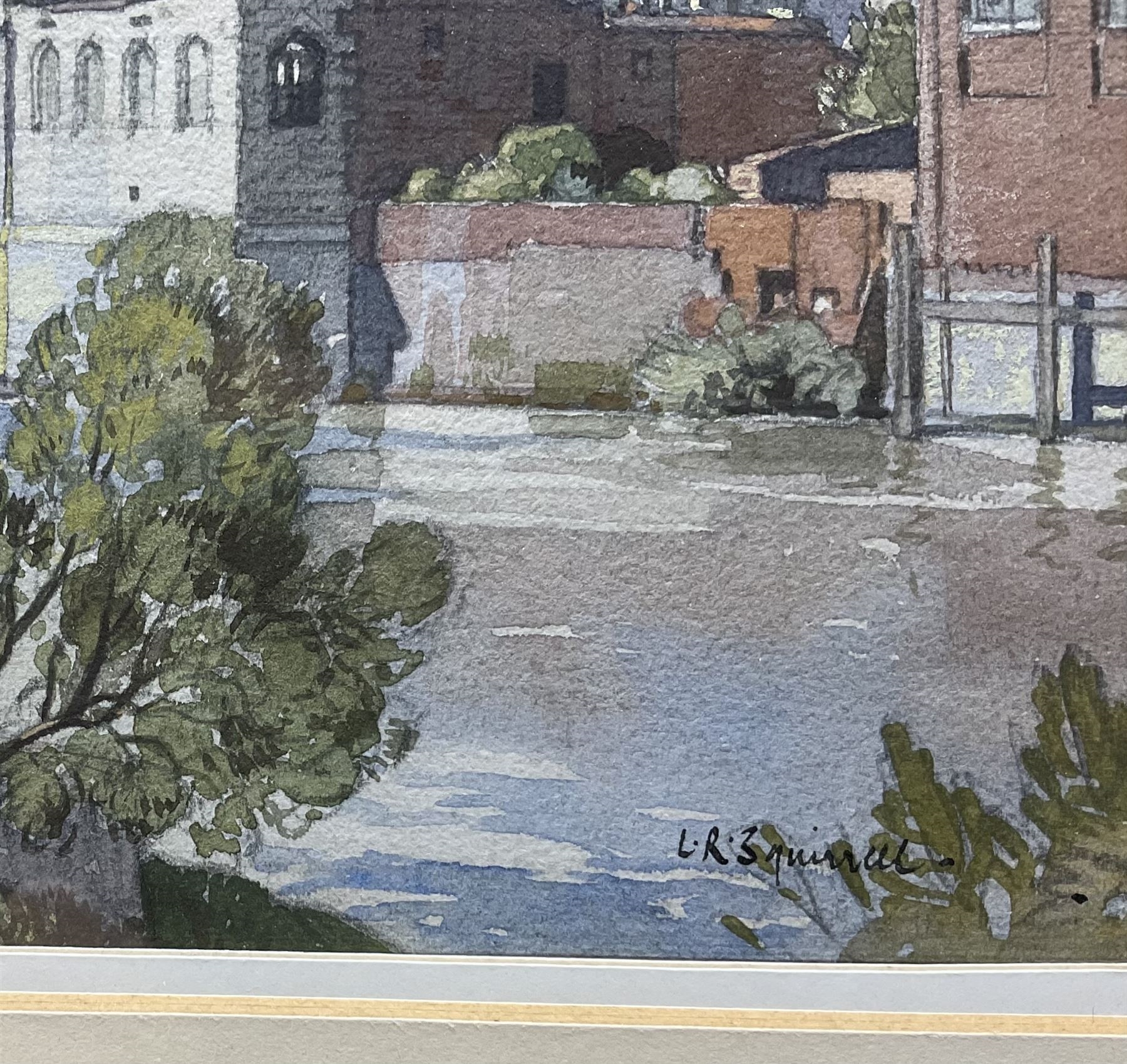 Leonard Russell Squirrell | The Guildhall from the River Ouse - York ...