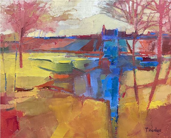 Tom Wanless | Warm Landscape | MutualArt