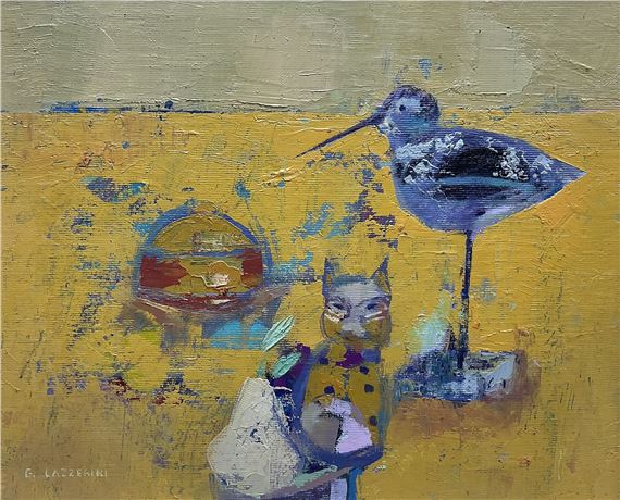 Giuliana Lazzerini | Still Life with Black Bird (1994) | MutualArt