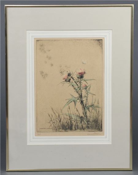 Laurence Perugini | Thistles | MutualArt