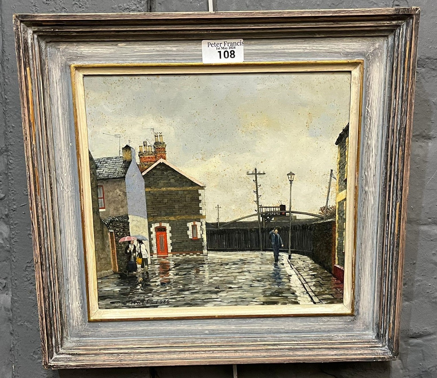 Christopher Compton‏ Hall | Cumnock Place, Cardiff (1986) | MutualArt