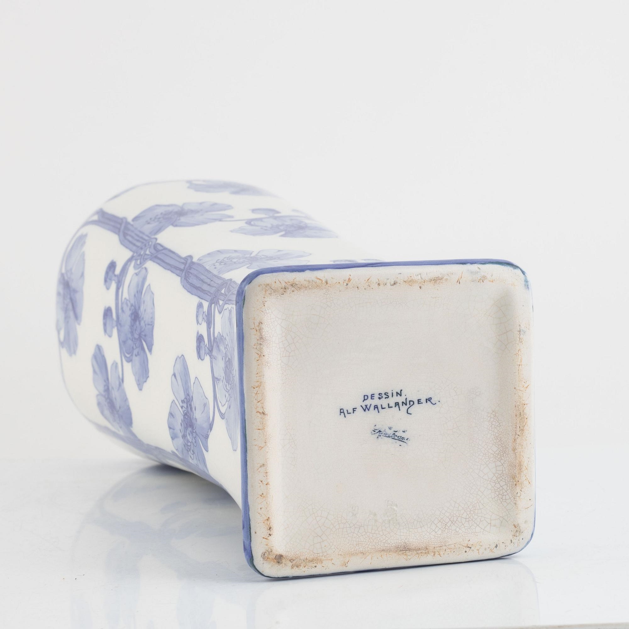 Alf Wallander | Alf Wallander, an Art Nouveau floor vase, Rörstrand ...