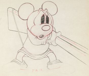 Walt Disney | Mickey's Parrot Mickey Mouse Animation Drawing (Walt ...