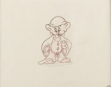 Disney Walt | Snow White and the Seven Dwarfs RARE Dopey Animation ...