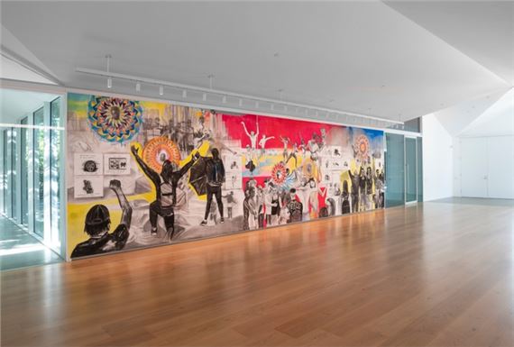 Marc Bauer: Wall Drawing Series | Exhibitions | MutualArt