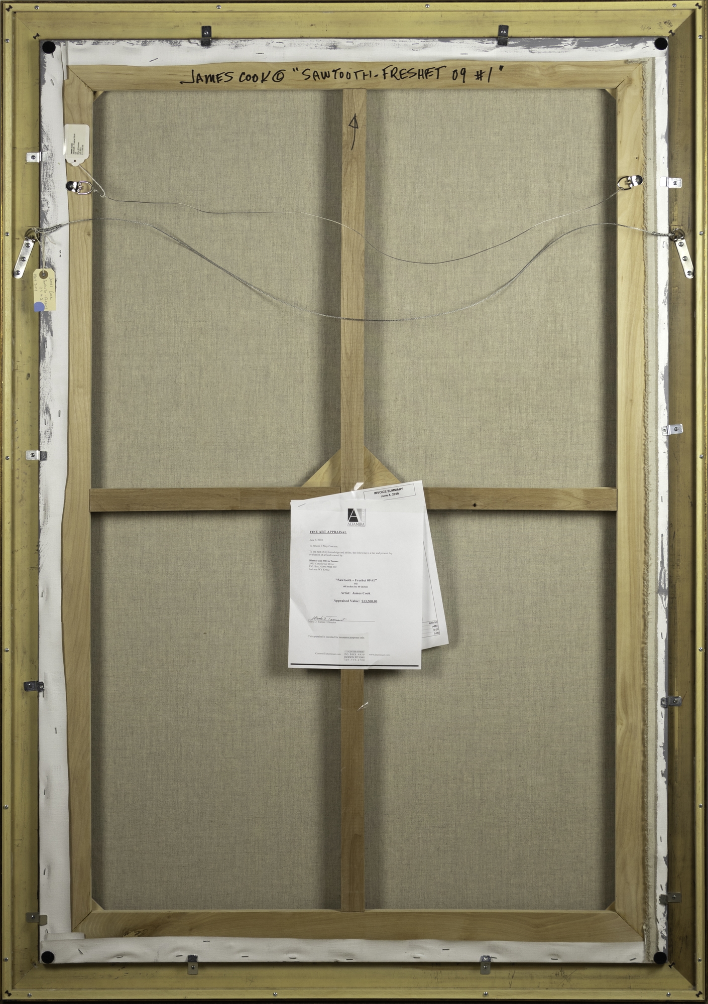 James Cook | James Pringle Cook (1947- ), Sawtooth - Freshet | MutualArt