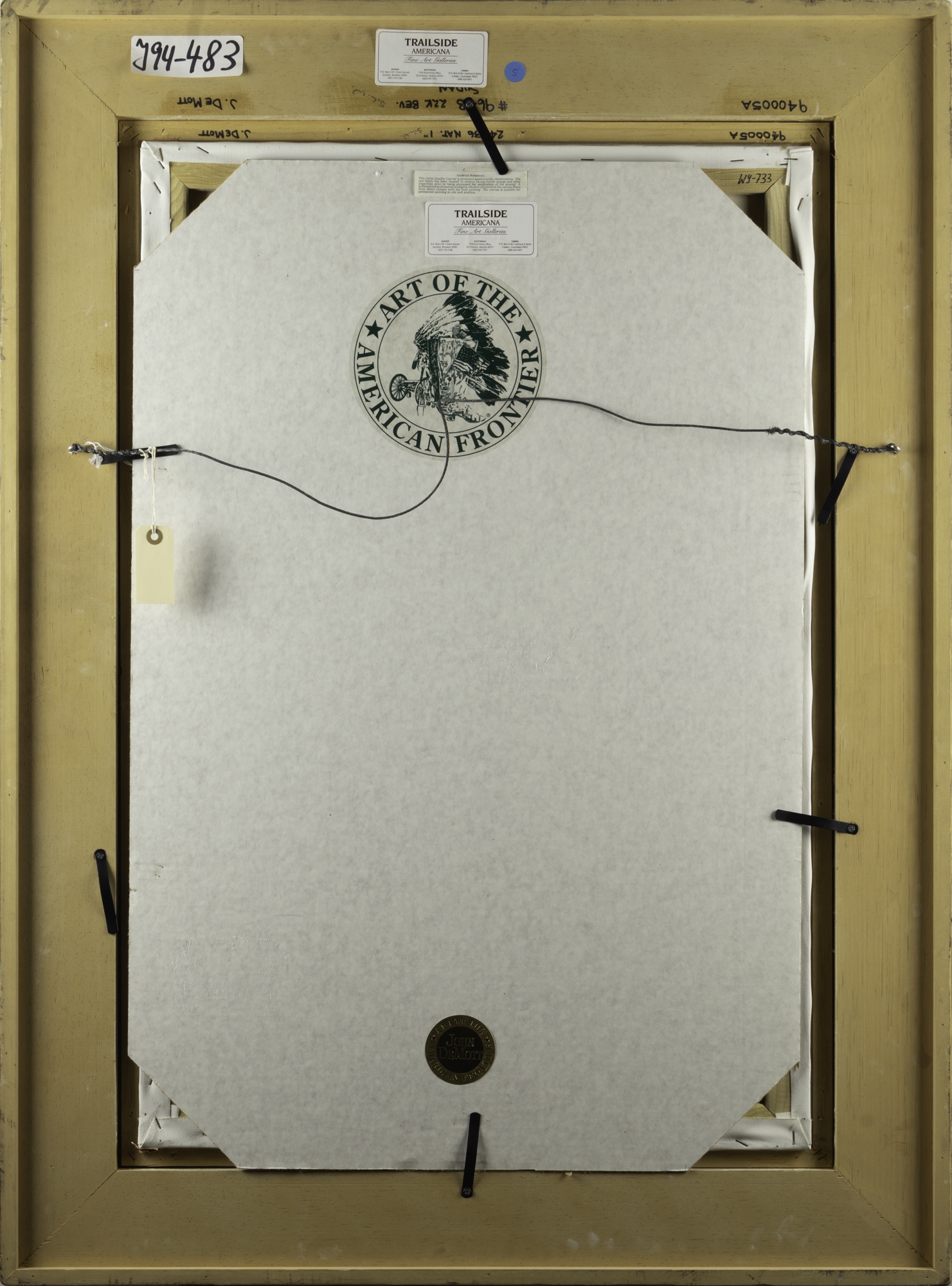 John DeMott | John DeMott (1954- ), Strength of the Eagle | MutualArt