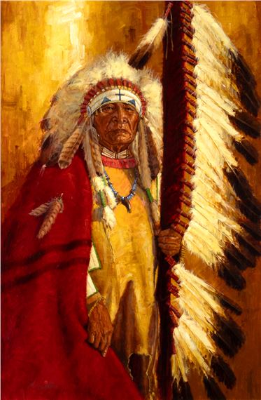 John DeMott | John DeMott (1954- ), Strength of the Eagle | MutualArt