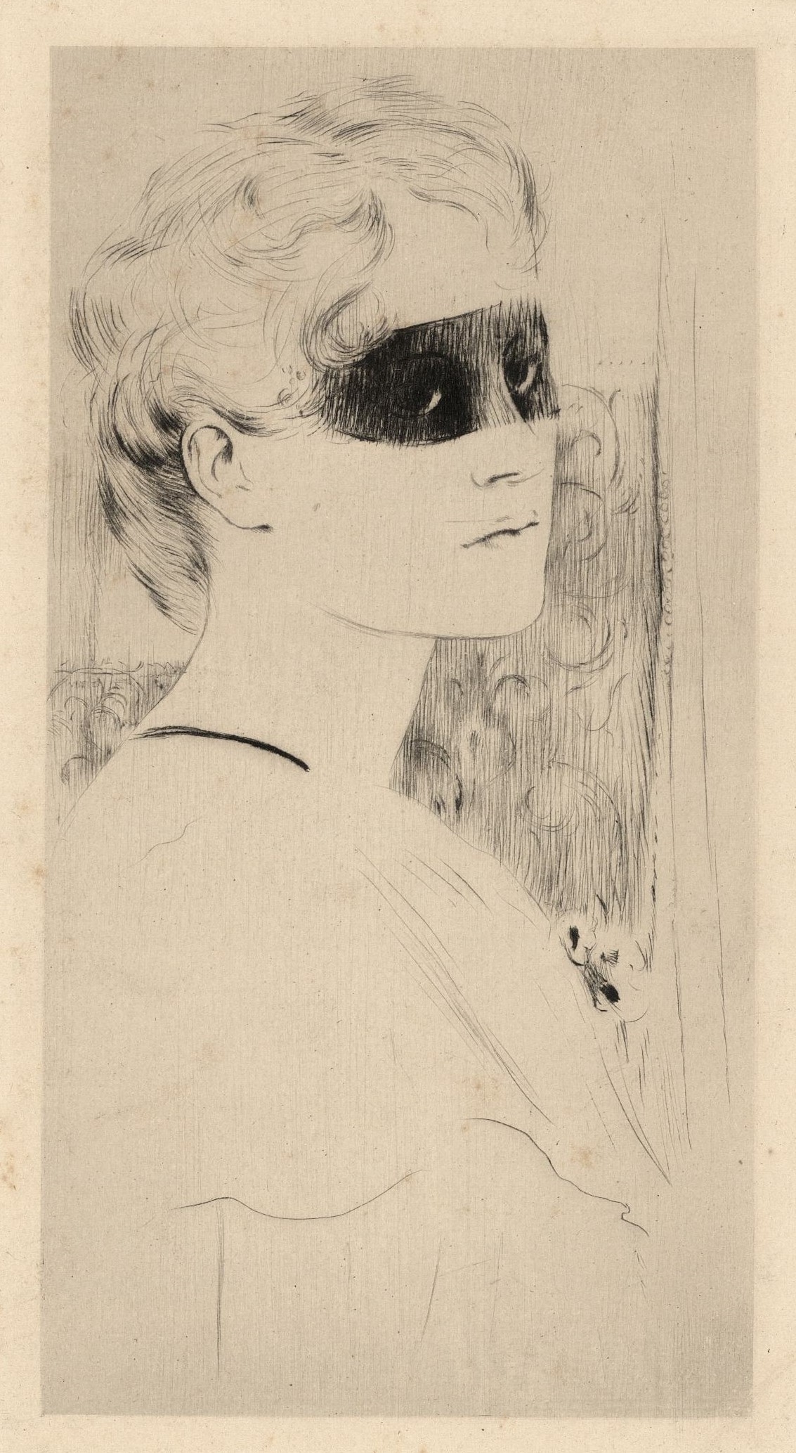 Fernand Khnopff | The Kiss - Le baiser (1918) | MutualArt