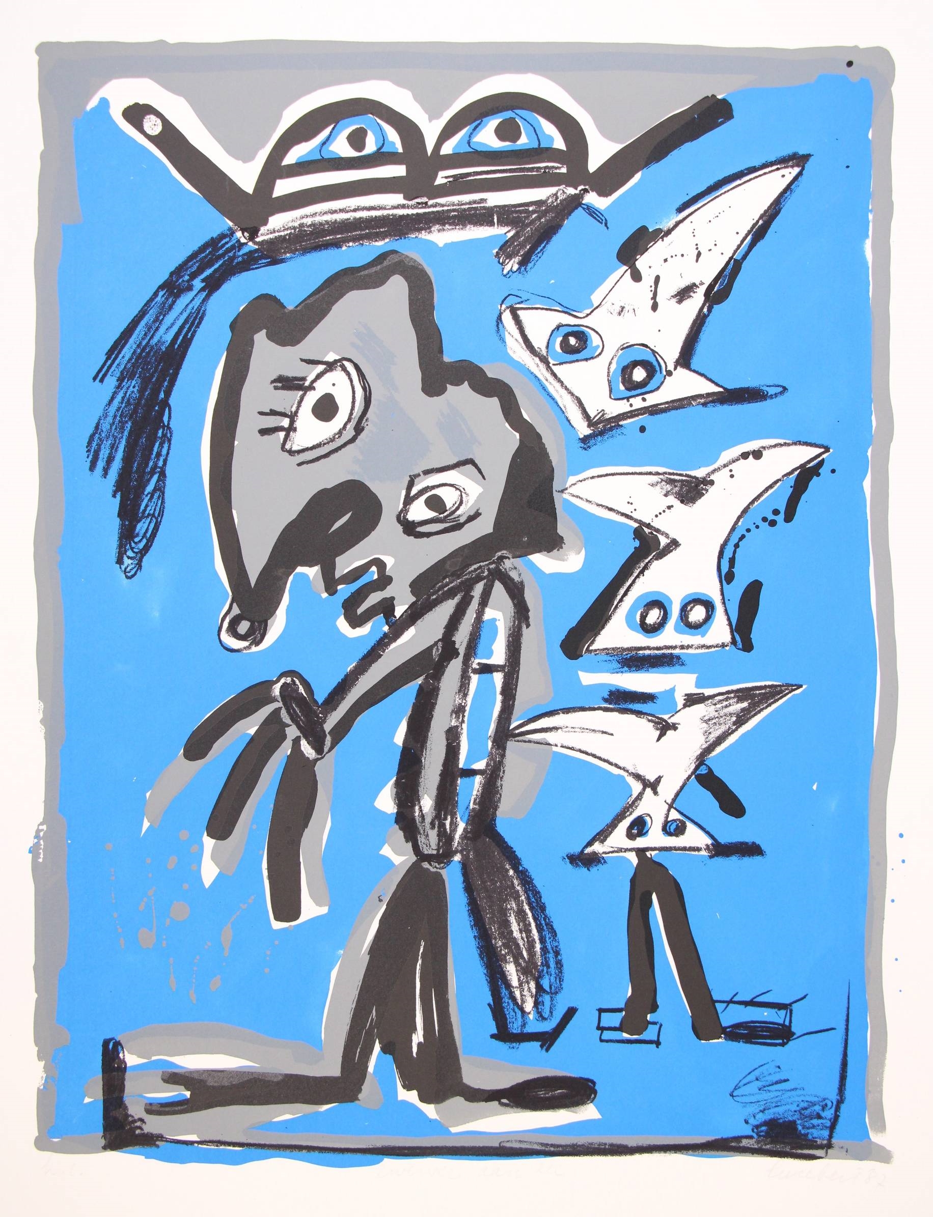 Lucebert | Lucebert (1924-1994). | MutualArt