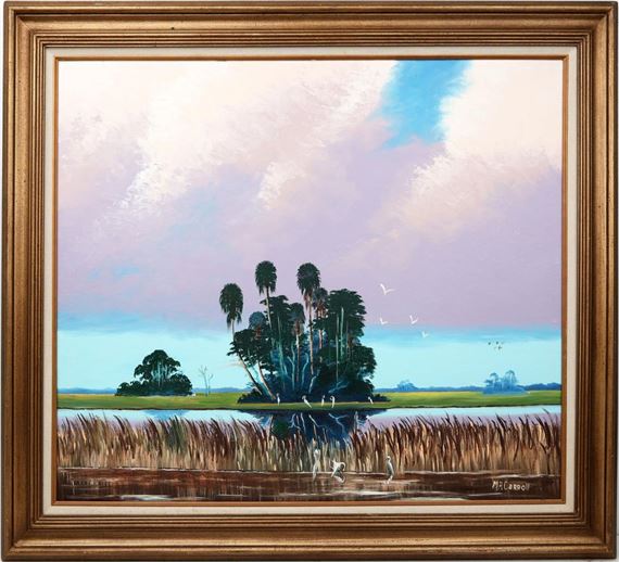 Mary Ann Carroll | FLORIDA HIGHWAYMEN PERIWINKLE SKY | MutualArt