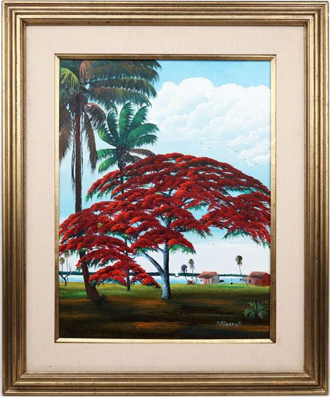 Mary Ann Carroll | FLORIDA HIGHWAYMEN POINCIANA GEM | MutualArt