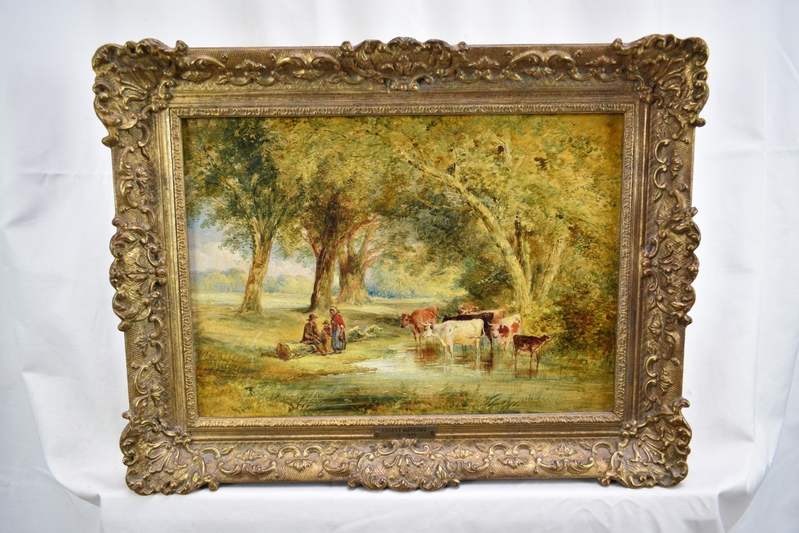 Robert Burrows | Cattle Watering | MutualArt