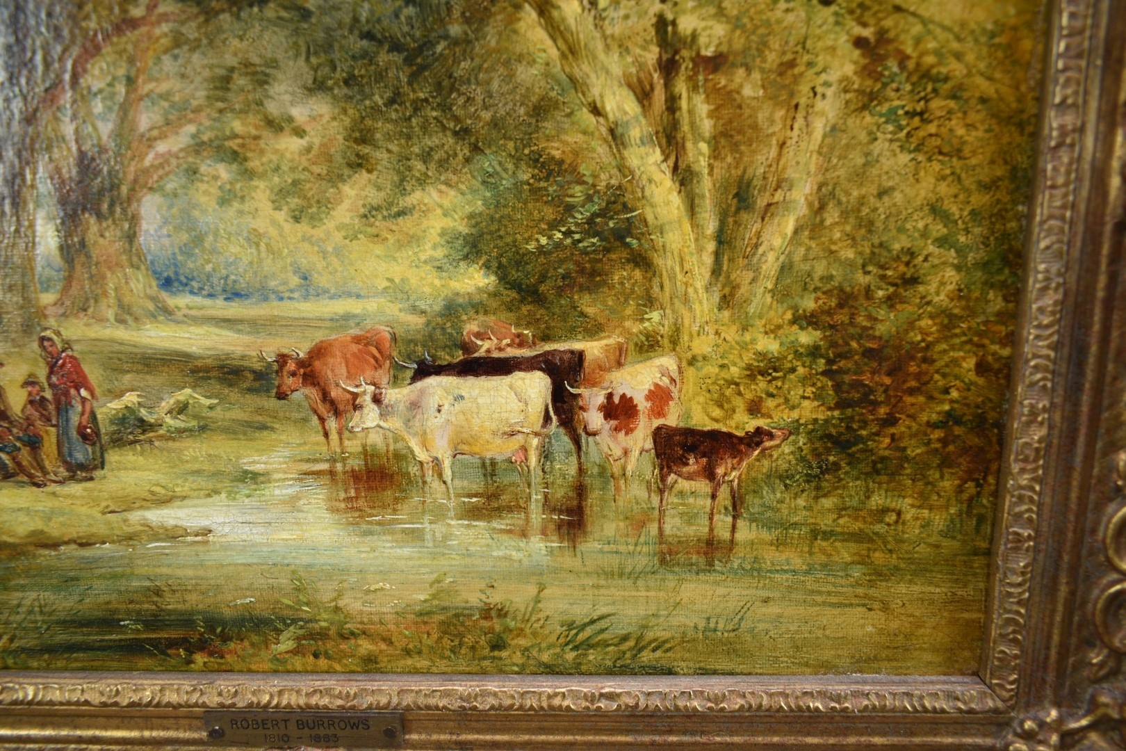 Robert Burrows | Cattle Watering | MutualArt