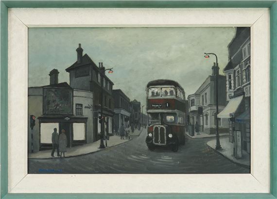 Charles Debenham | Night Bus | MutualArt