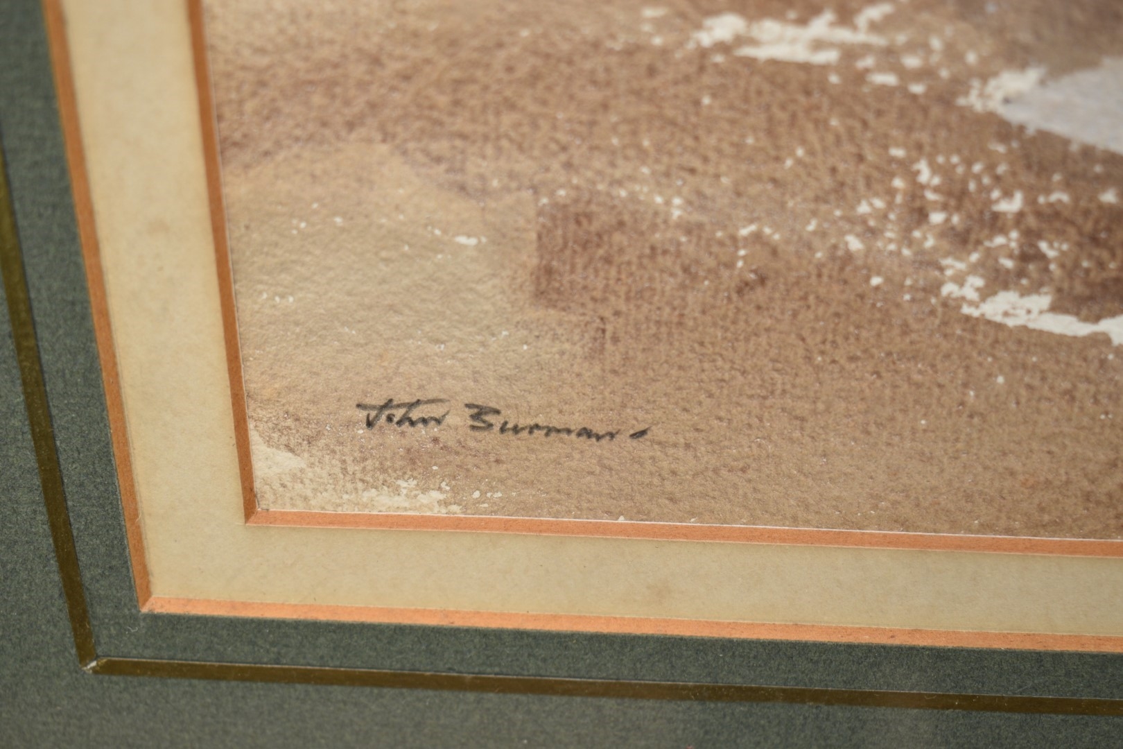 John Burman | Felixstowe Beach undercliff (Circa 1980s) | MutualArt