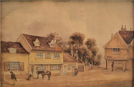 George Frost | Ipswich Street scene | MutualArt