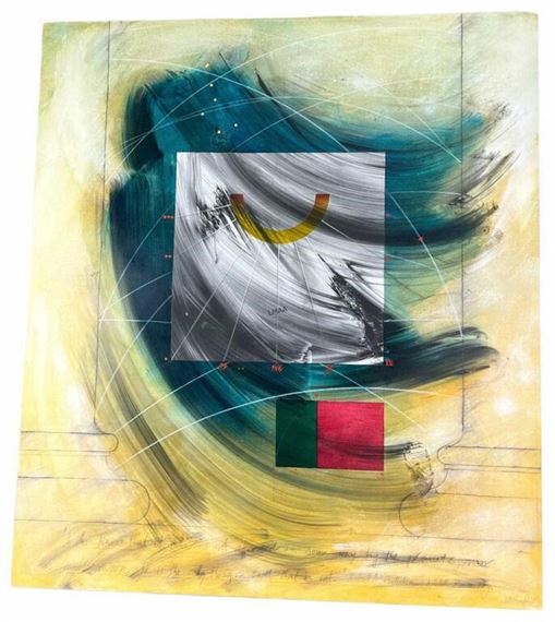 Wulf Barsch | WULF BARSCH ABSTRACT OIL ON LINEN PAINTING, 1997 (1997 ...