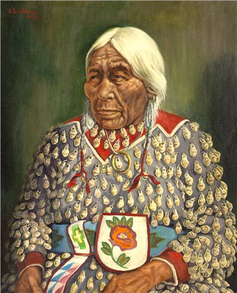 Elizabeth Lochrie | Chief Bird Rattler (1960) | MutualArt