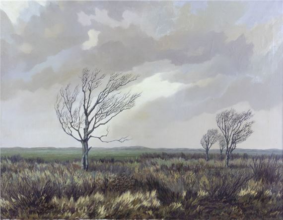 Edgar Fernhout | Landscape by Hailoo (1949) | MutualArt