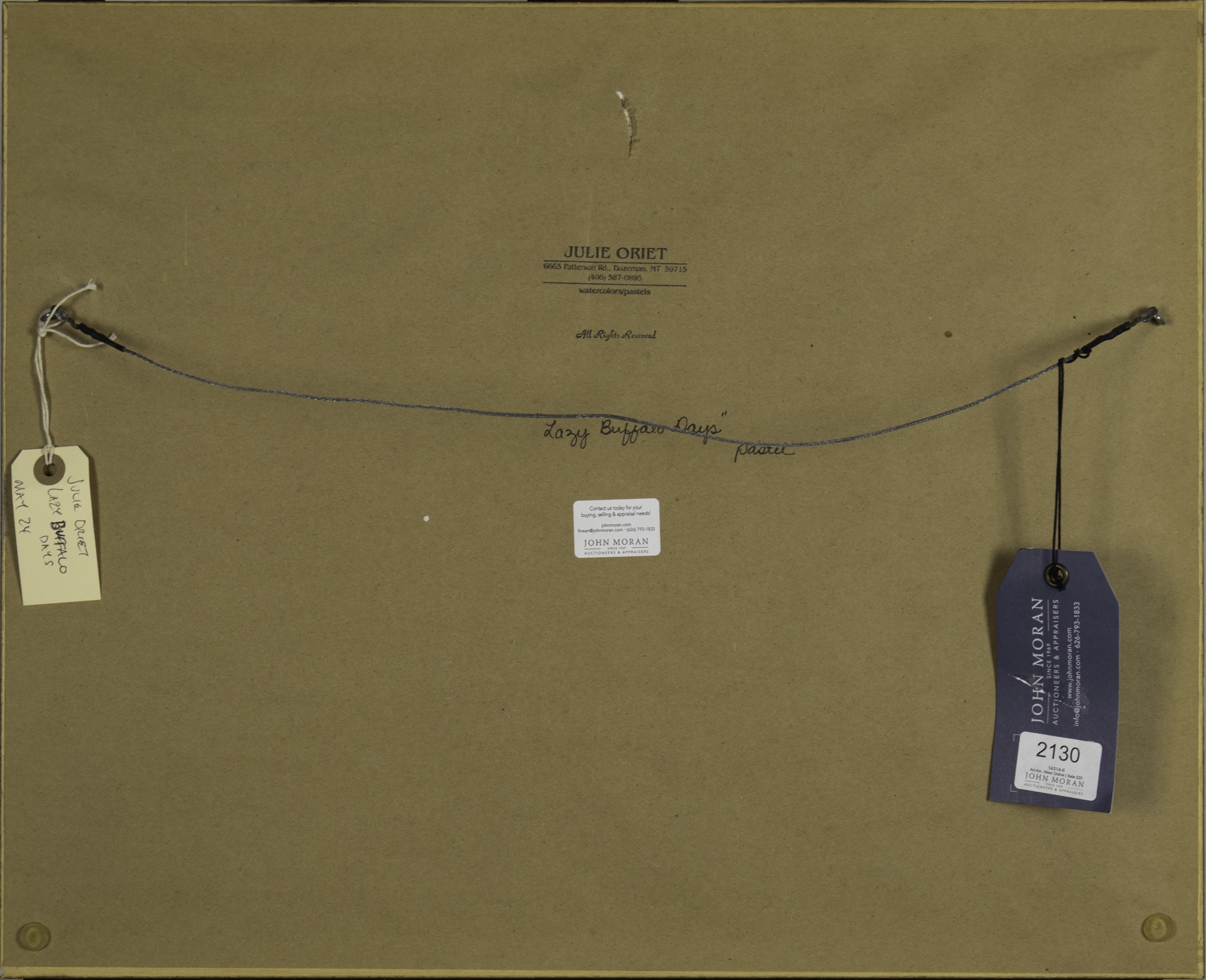 Julie Oriet | Lazy Buffalo Days | MutualArt