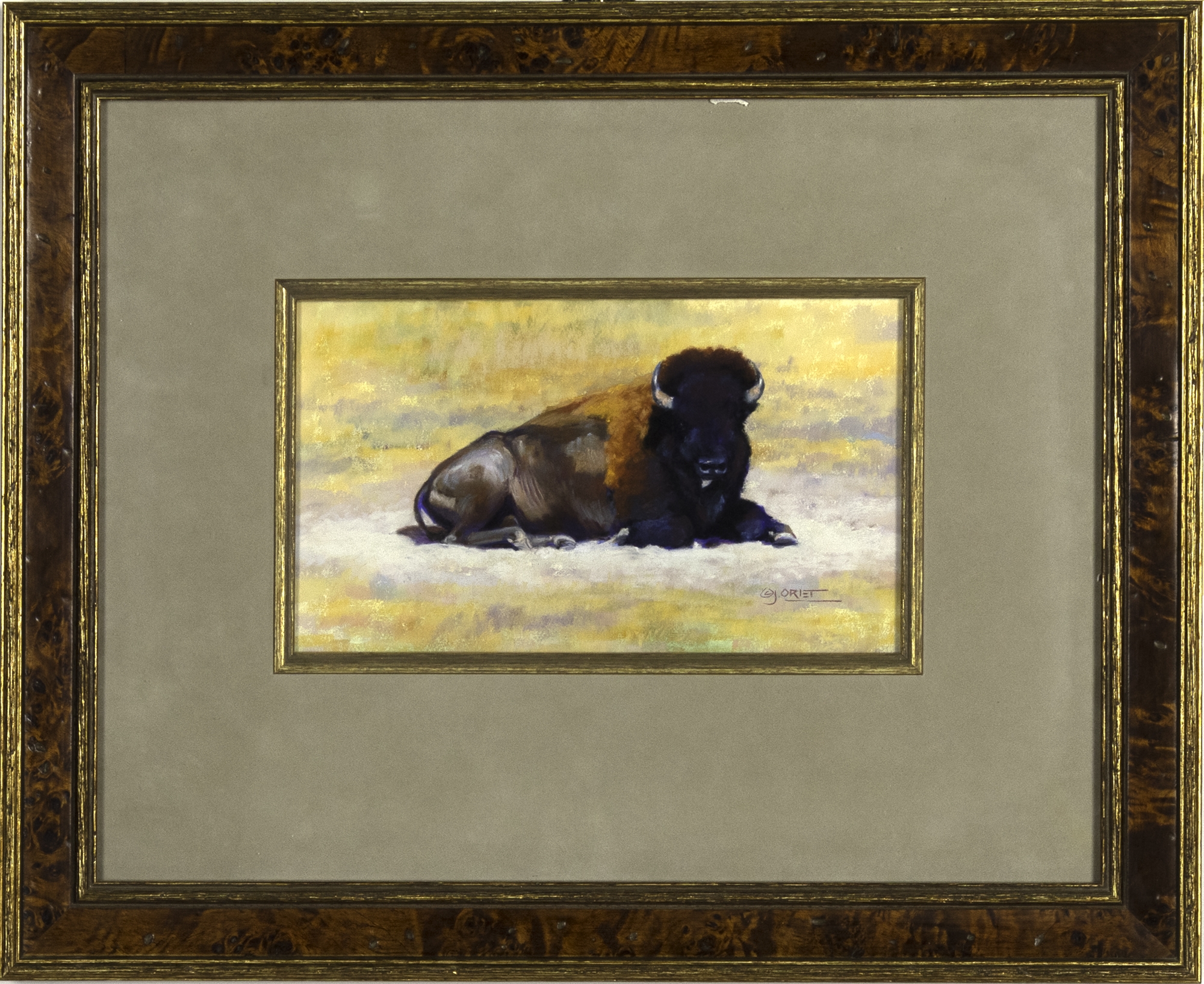 Julie Oriet | Lazy Buffalo Days | MutualArt