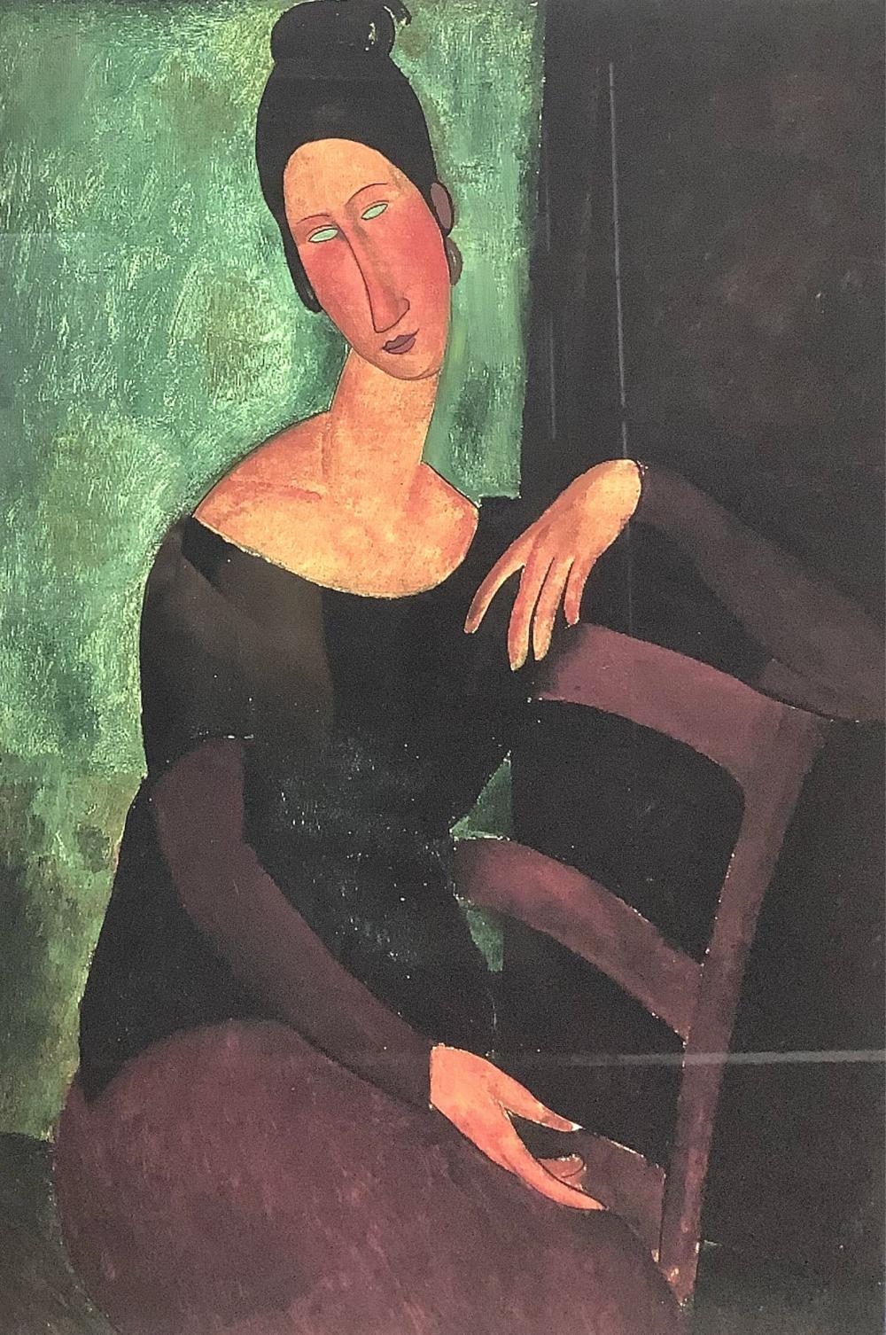 Amedeo Modigliani | Amedeo Modigliani “Portrait Of Jeane” Print | MutualArt