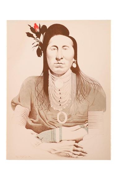 Mark English | Crow Warrior (1976) | MutualArt