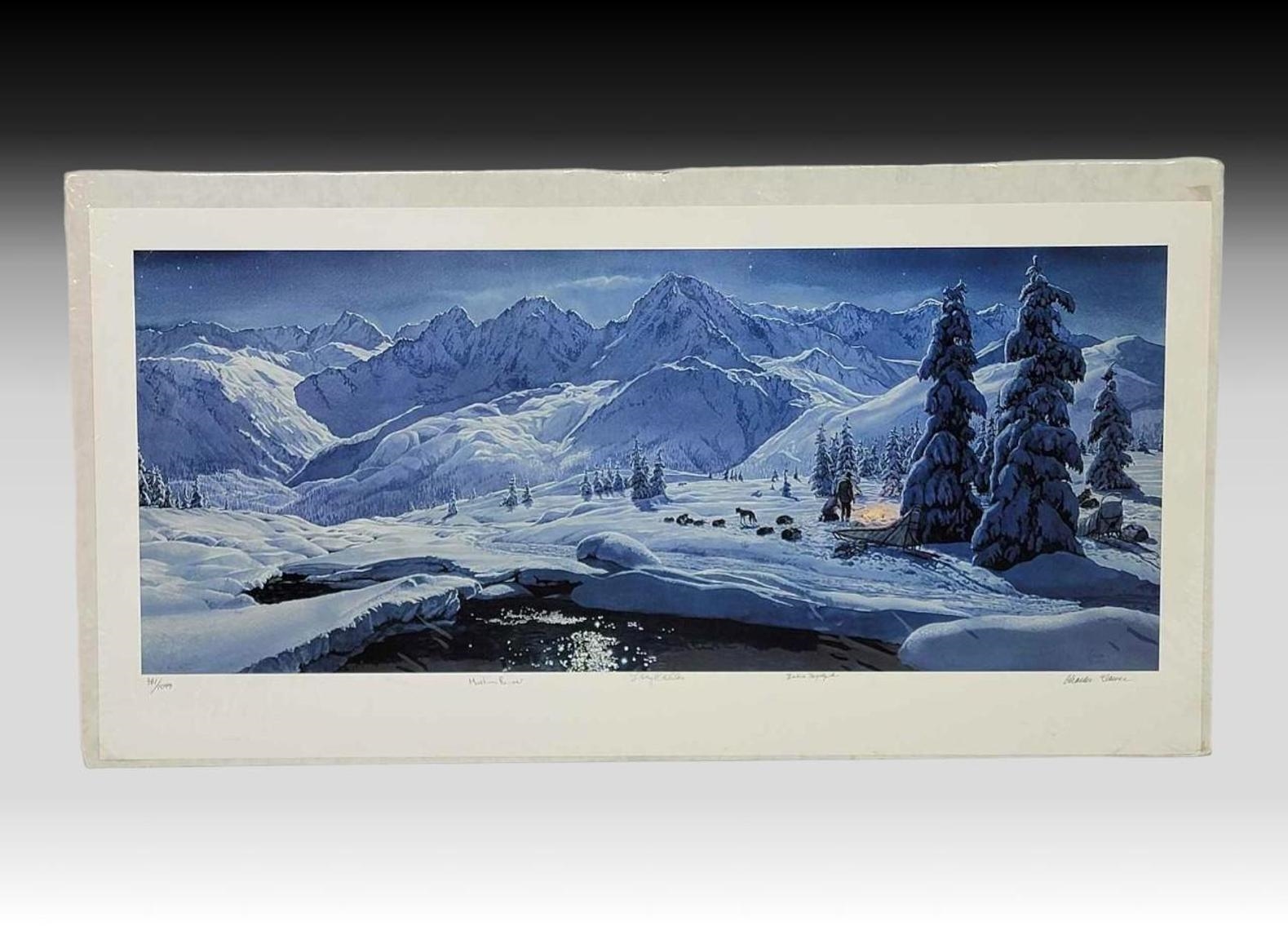 Charles Gause | Winter Moon | MutualArt