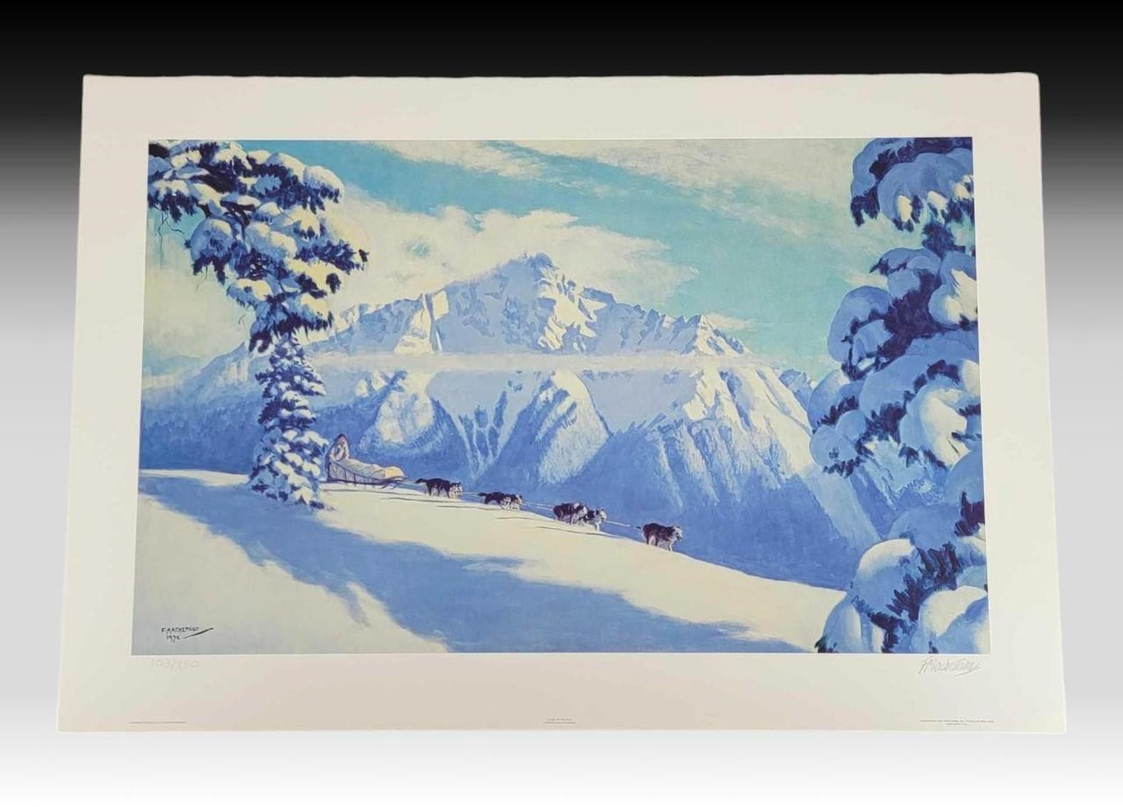 Fred Machetanz | Glory of the Trail | MutualArt