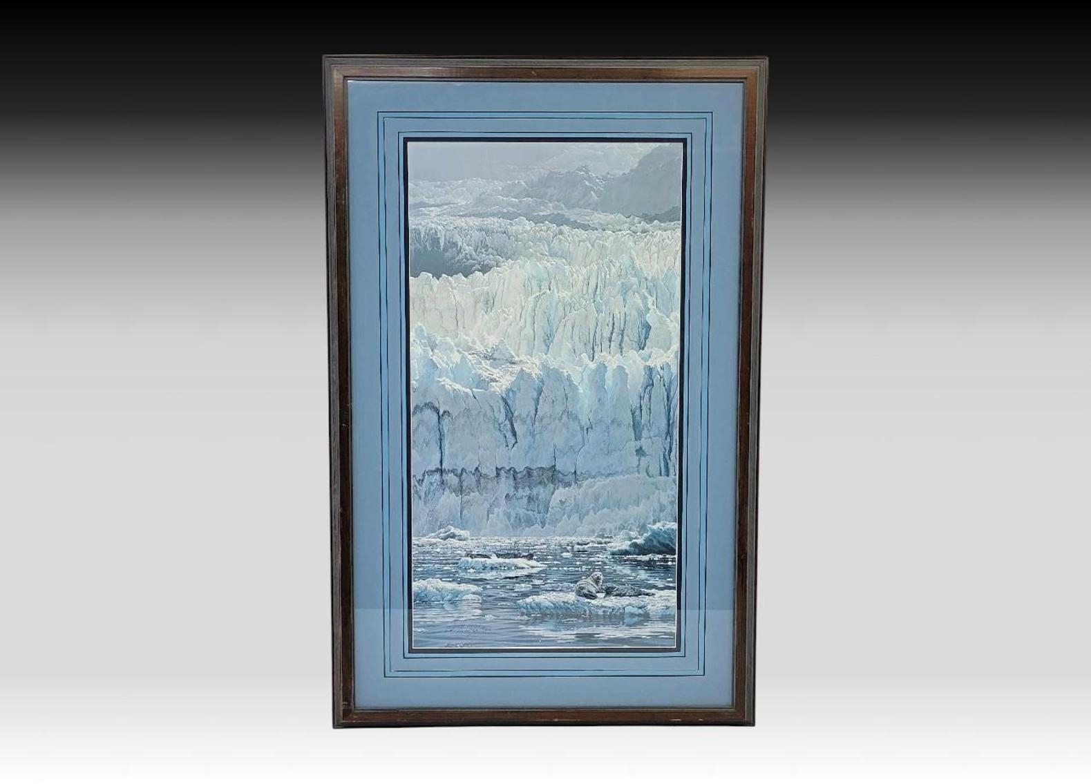 Ed Tussey | Glacier & Harbor Seals | MutualArt