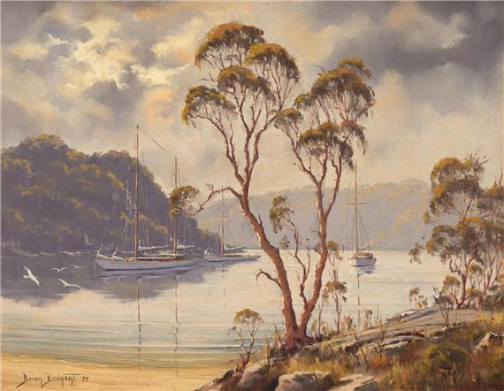 Brian Baigent | Foreshore Broken Bay | MutualArt