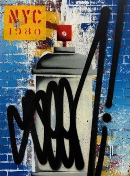Richard Mirando | Spray can serie (2023) | MutualArt