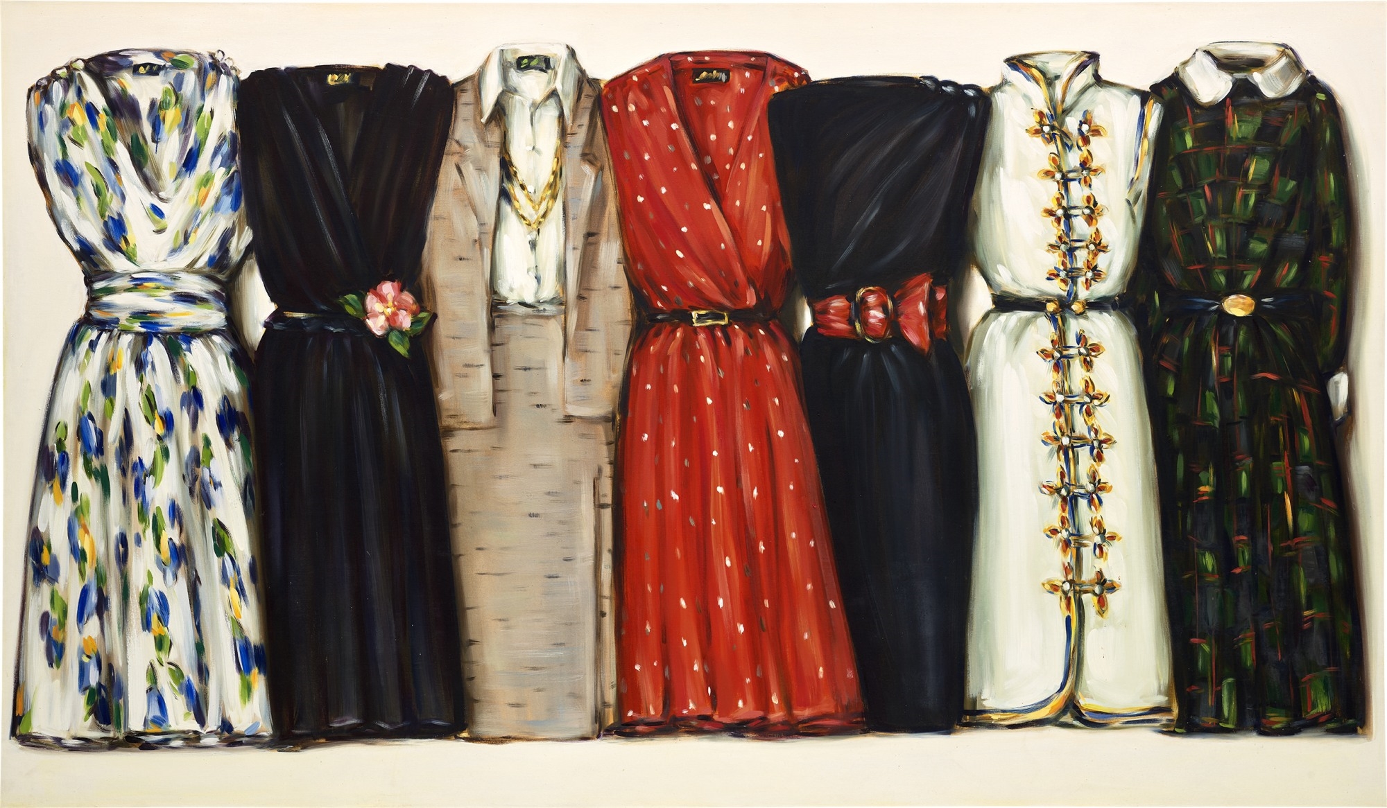 Lisa Milroy | Dresses (1985) | MutualArt