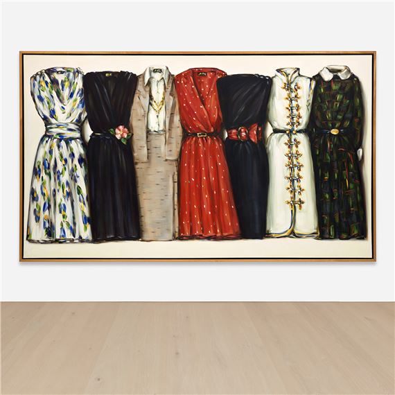Lisa Milroy | Dresses (1985) | MutualArt