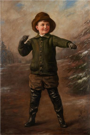 William Haskell Coffin | PORTRAIT OF BENJAMIN LLOYD BELT JR., AGED 6 ...