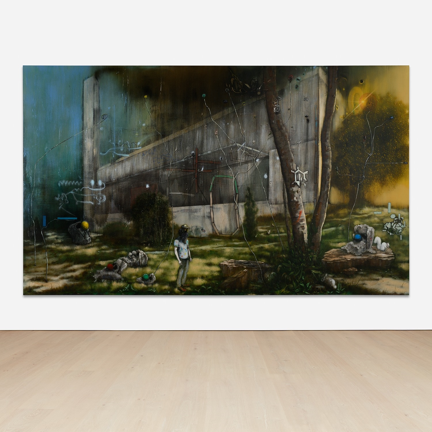 Nigel Cooke | Itchy Beret (2008) | MutualArt