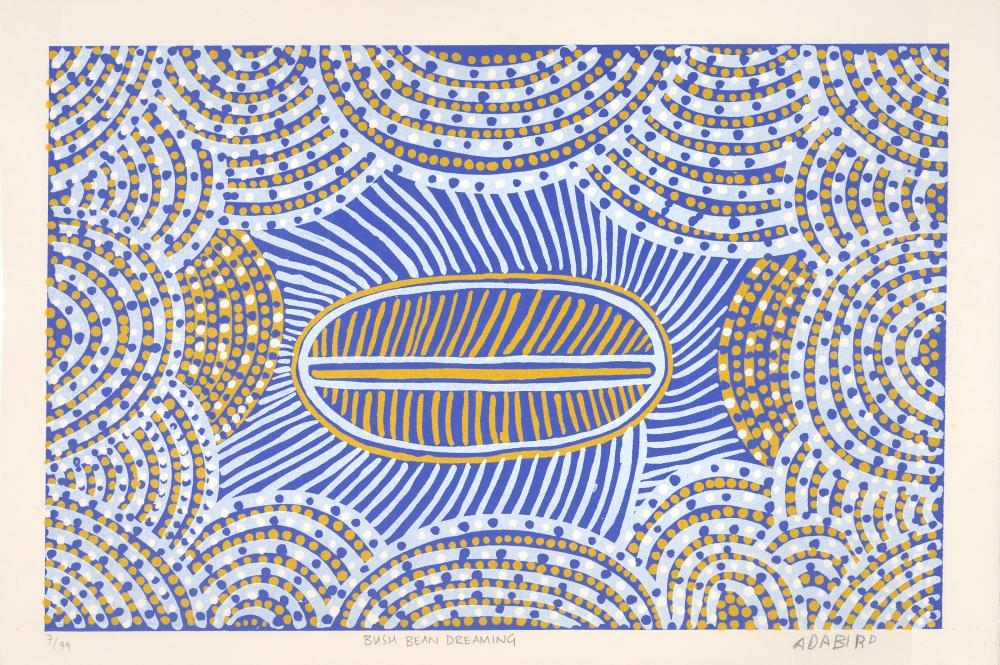 Ada Bird Petyarre | Bush Bean Dreaming, 1999 (1999) | MutualArt