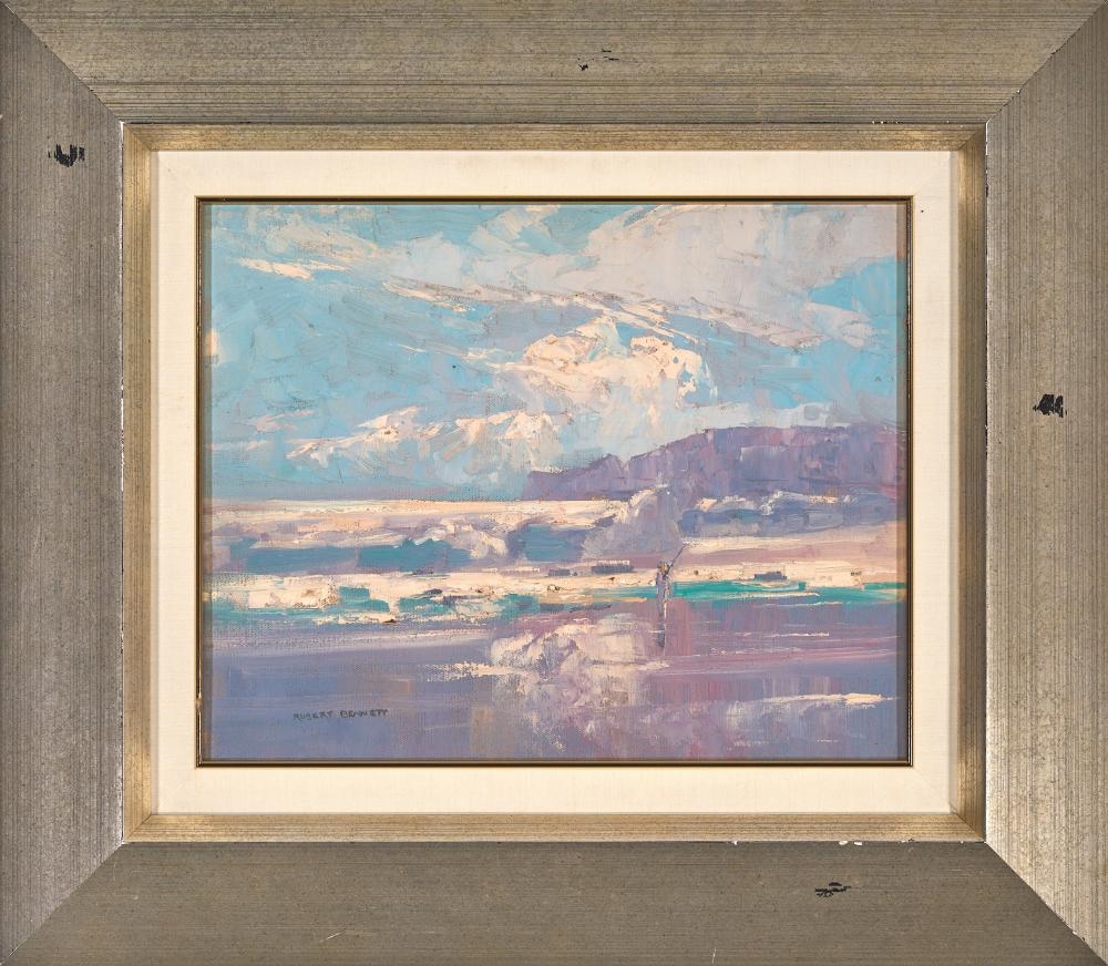 Rubery Bennett | Fishing the Low Tide | MutualArt