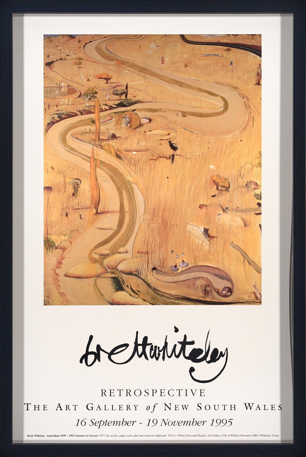 Brett Whiteley | Brett Whiteley Retrospective Exhibition, Art Gallery ...