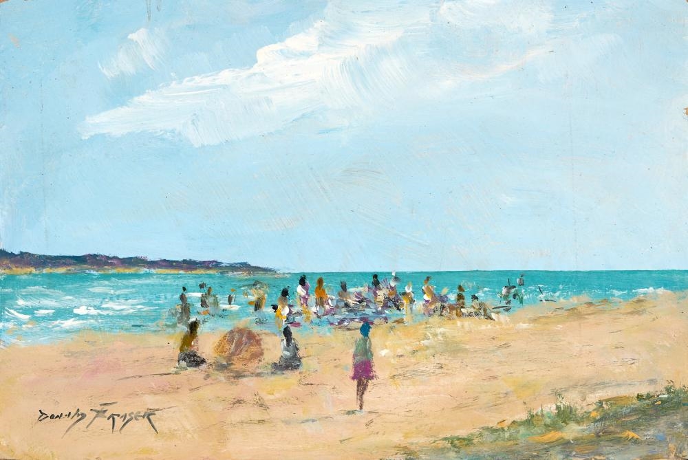 Donald Hamilton Fraser | Beach Scene | MutualArt
