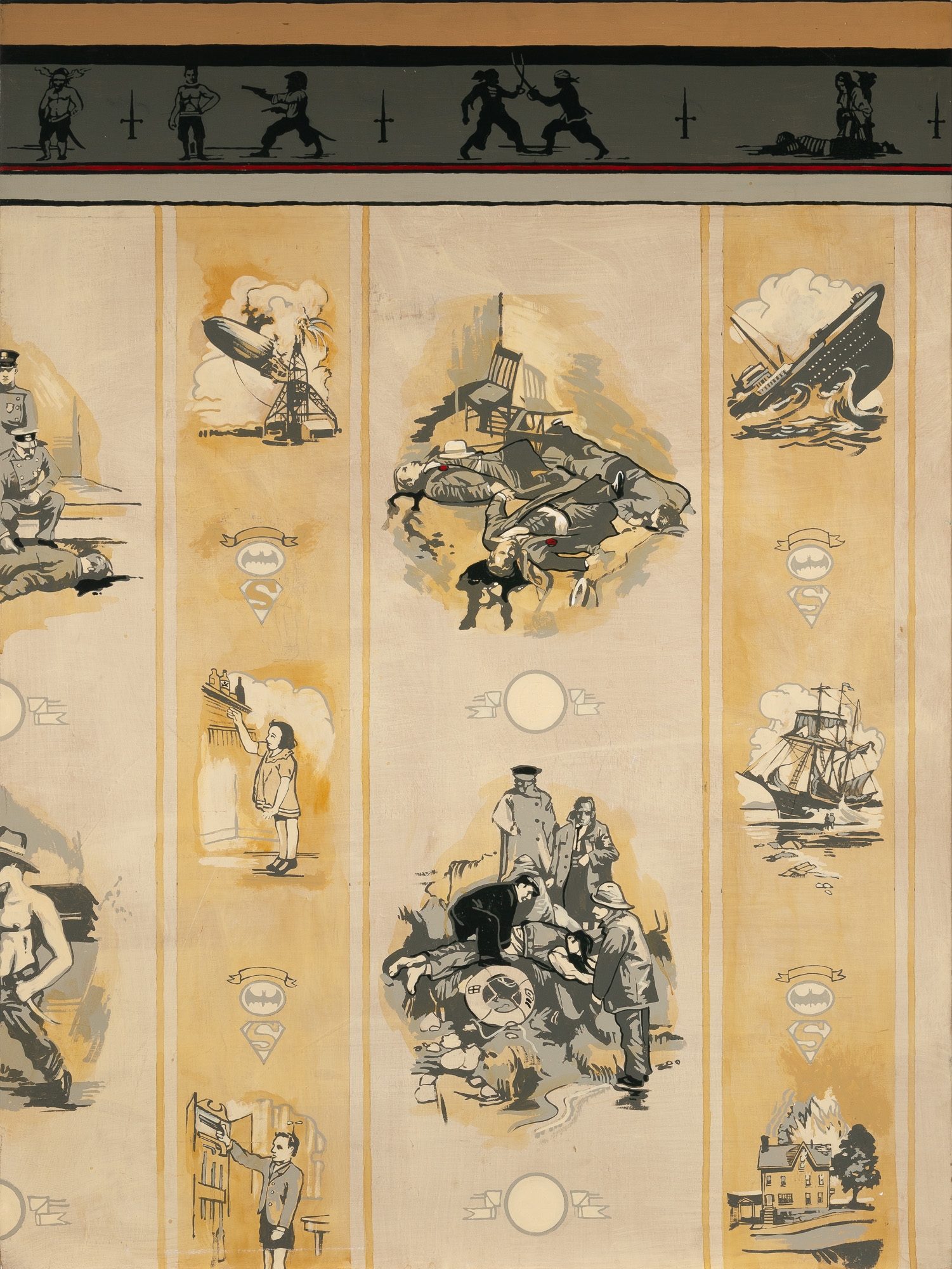 Matthew Benedict | Untitled (Children's Wallpaper), 1989 (1989) | MutualArt