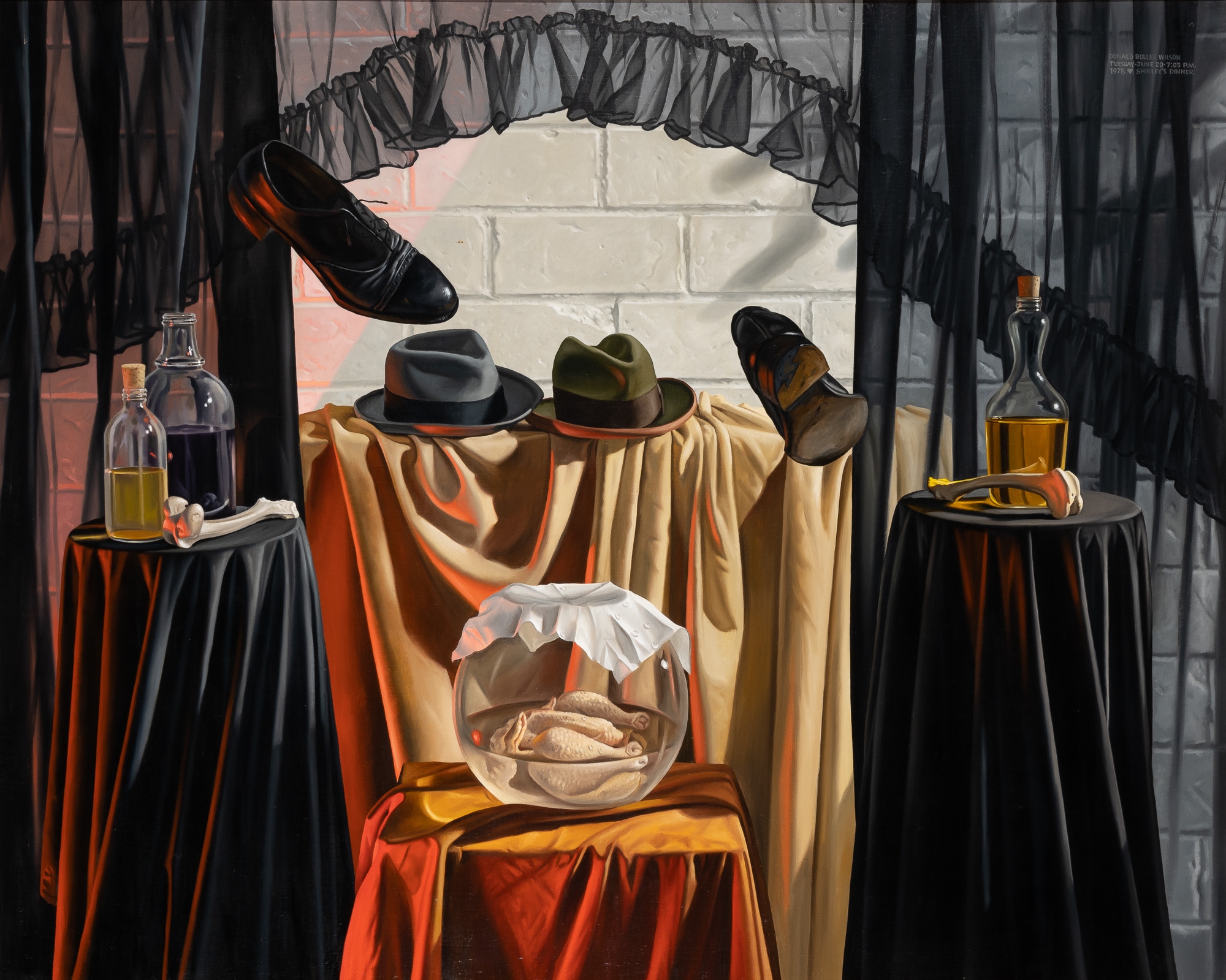 Donald Roller Wilson | Shirley's Last Supper, 1978 (1978) | MutualArt