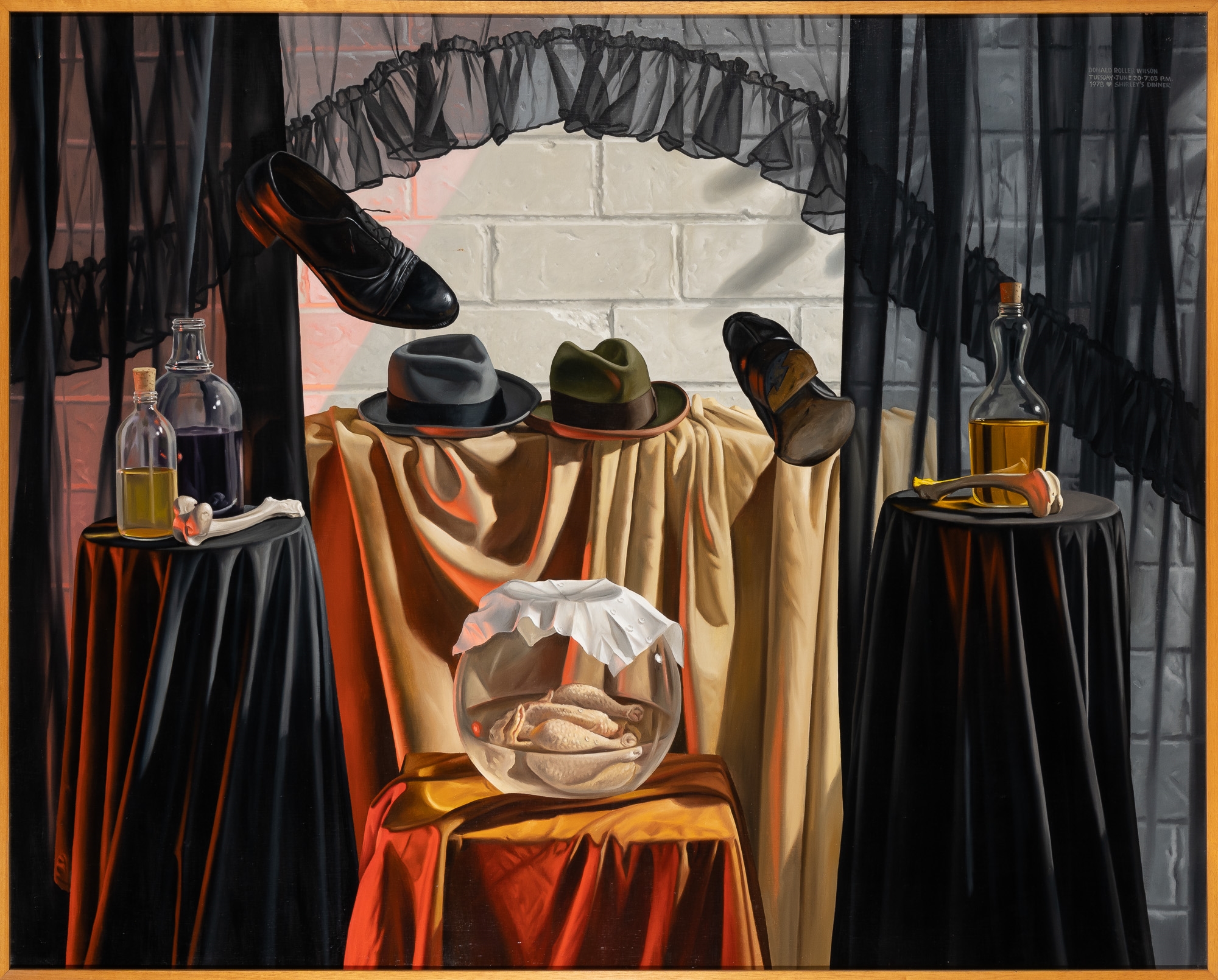 Donald Roller Wilson | Shirley's Last Supper, 1978 (1978) | MutualArt