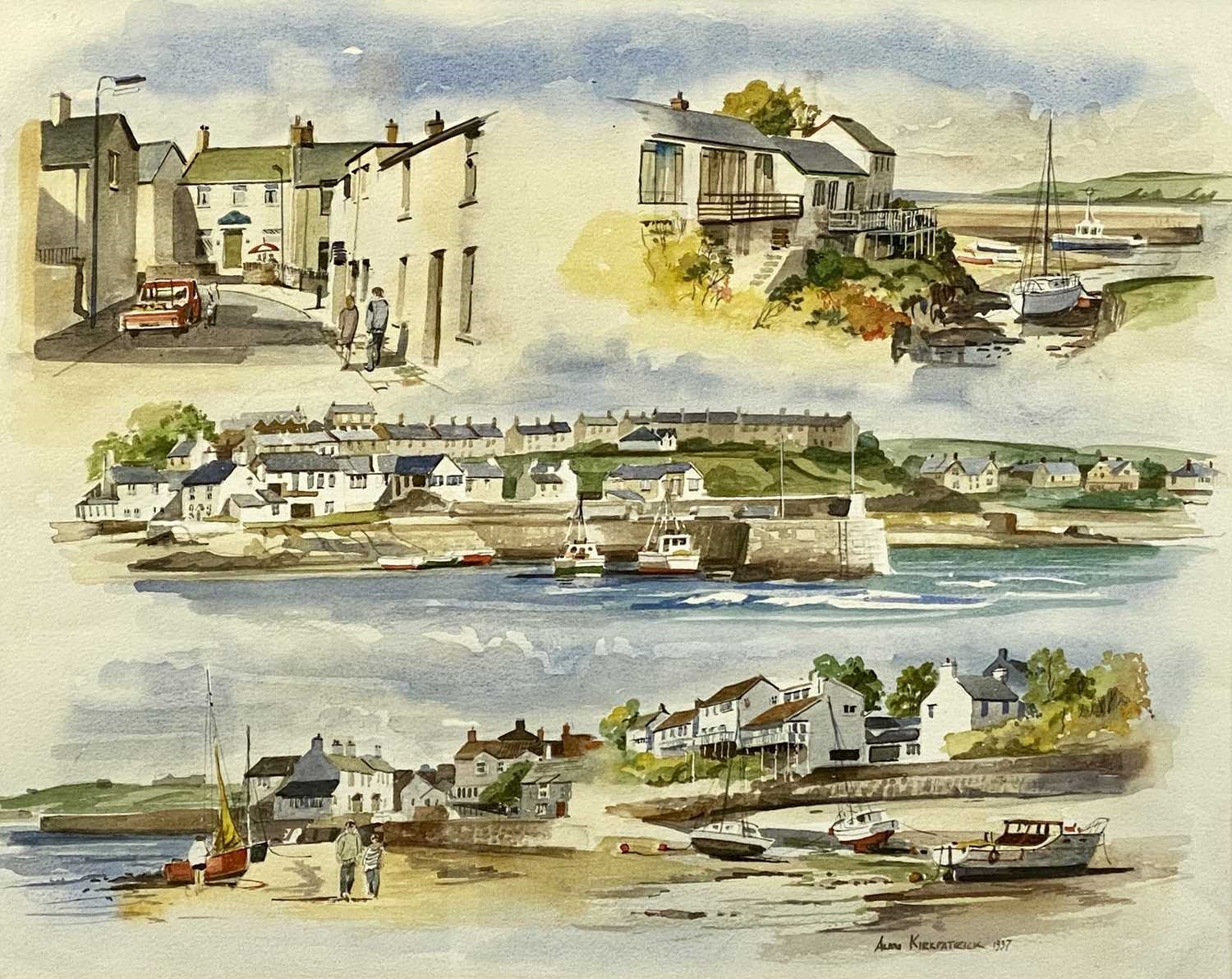 Alan Kirkpatrick | montages of Cemaes Bay | MutualArt