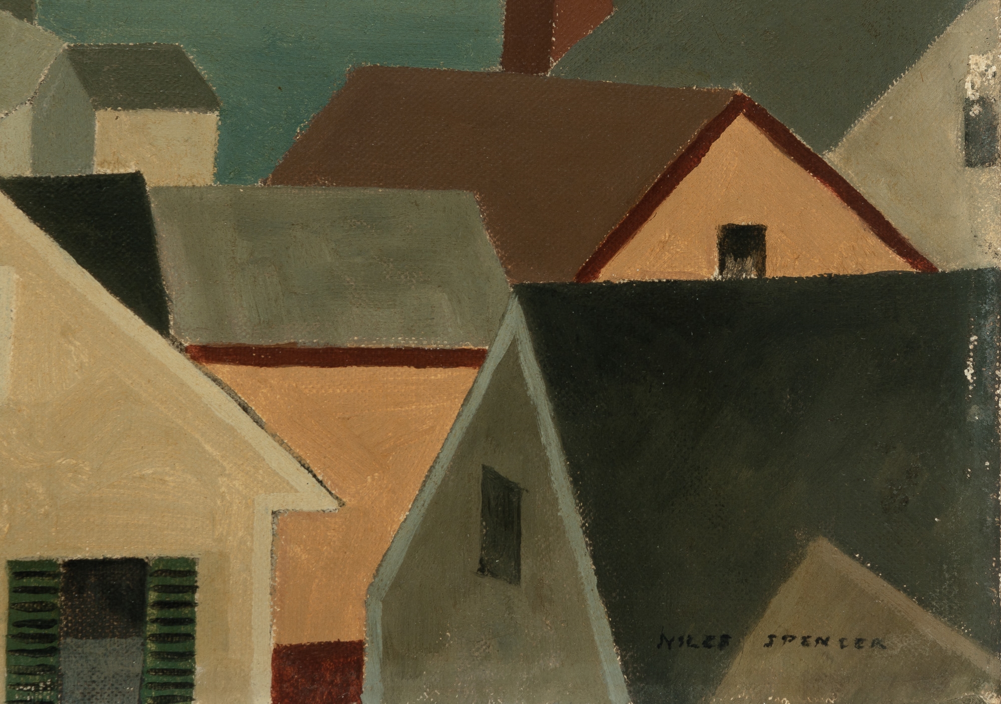 Niles Spencer | Provincetown Bay | MutualArt